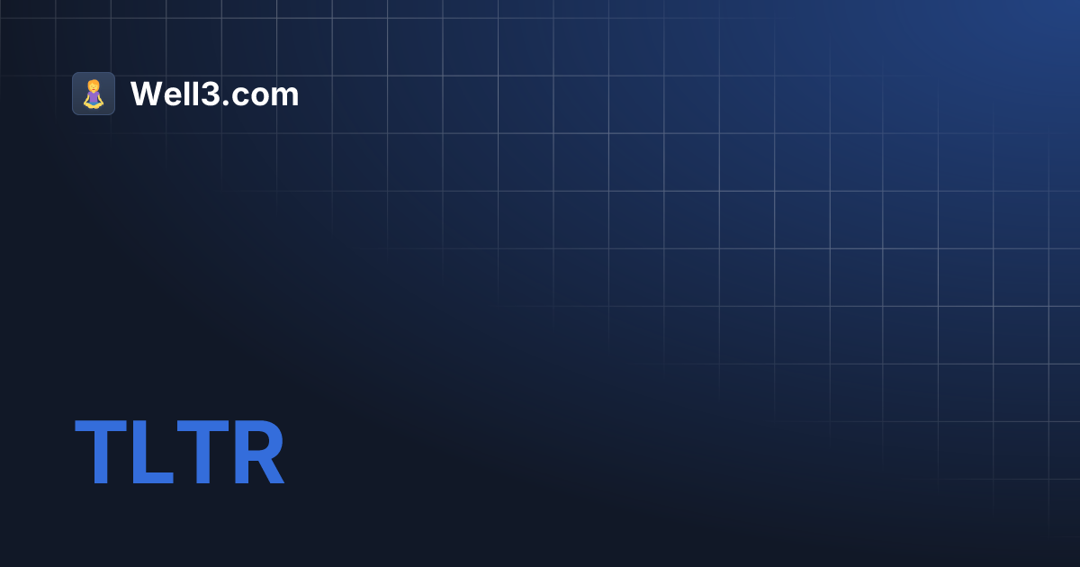 TLTR | Well3.com